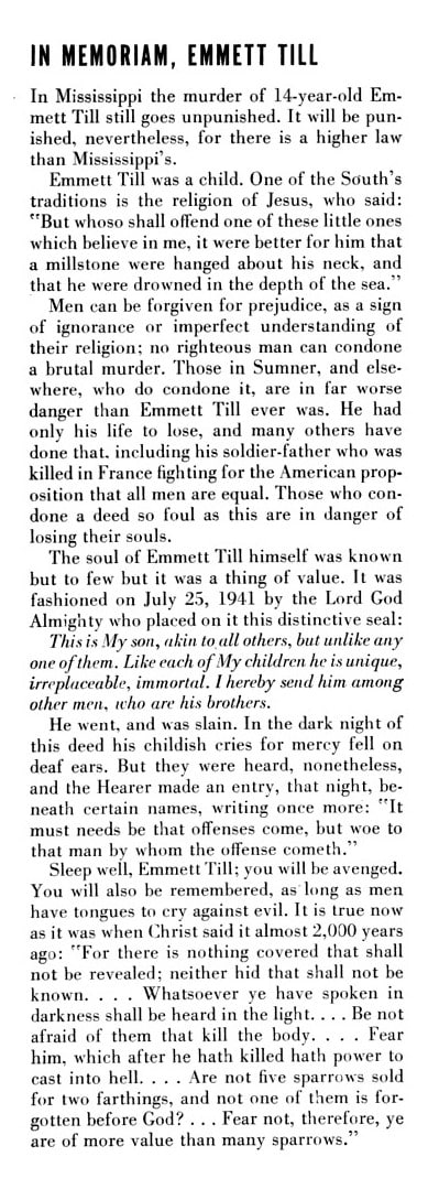 Emmett Till | Original LIFE Magazines