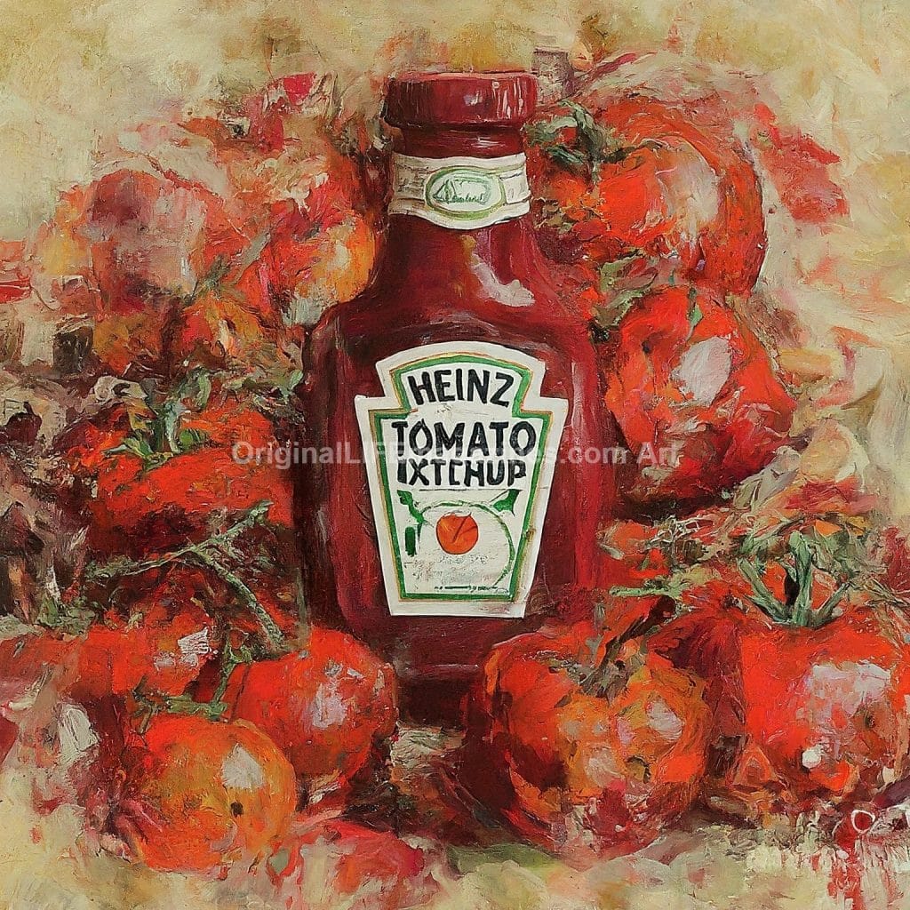 Original LIFE Magazines Art | Heinz Tomato Ketchup Tomatoes