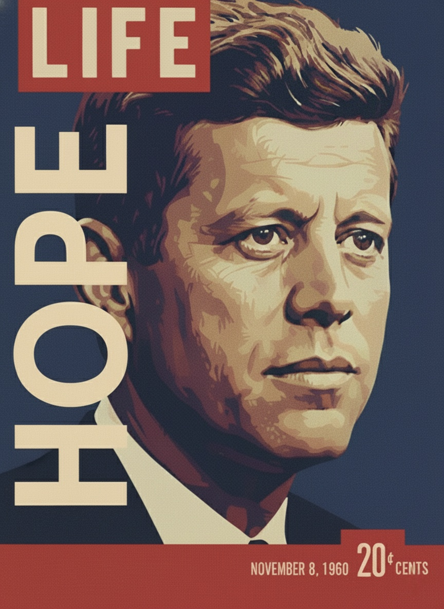 John F. Kennedy – 11x14 Premium Art Print | LIFE Magazine